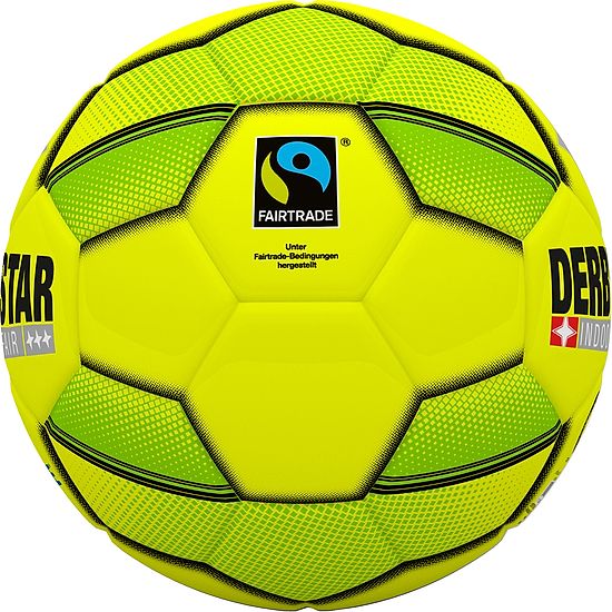Derbystar Indoor Football Fairtrade "Indoor Fair" buy at Sport-Thieme.com