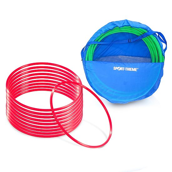 Sport-Thieme Gymnastics Hoops Set of "80-cm-diameter" Gymnastics Hoops ...