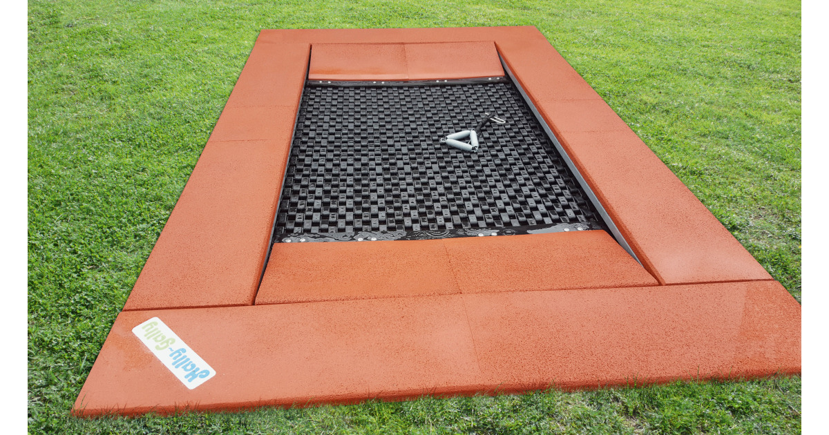 Hally-Gally Rullestols-jordtrampolin "Vario" køb hos Aktiv Sport.dk